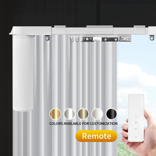 Motorized Curtain Tracks with Remote Control - KYOK Curtain Rod Co., Ltd